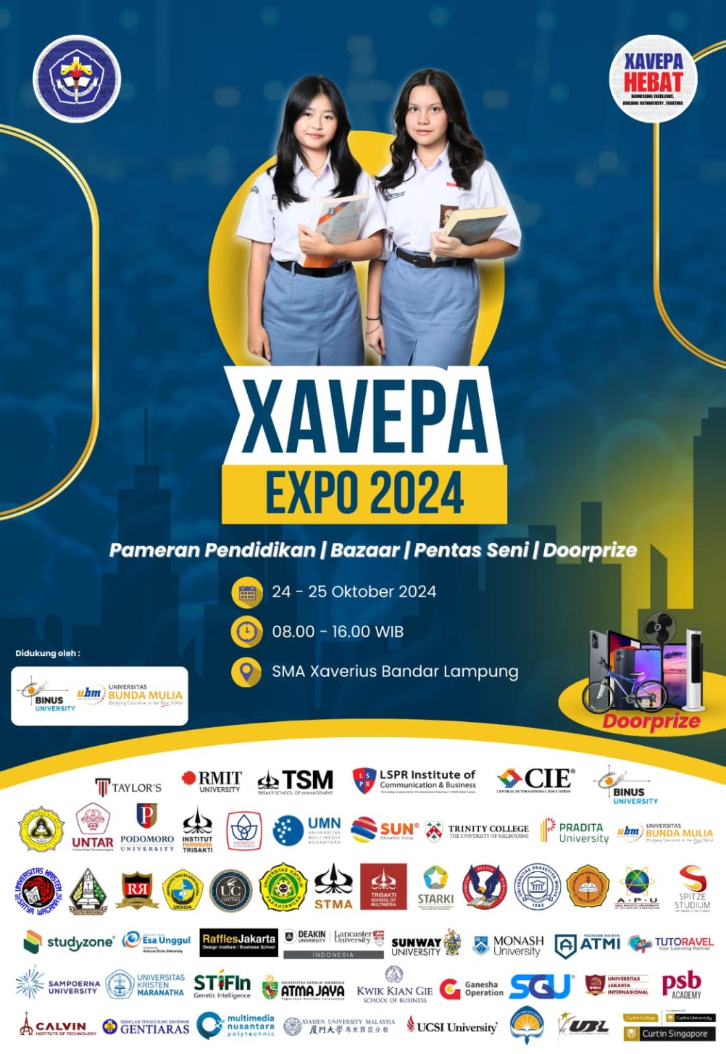 SMA Xaverius Bandar Lampung Meraih juara 3 Nasional Yamaha Piano ...